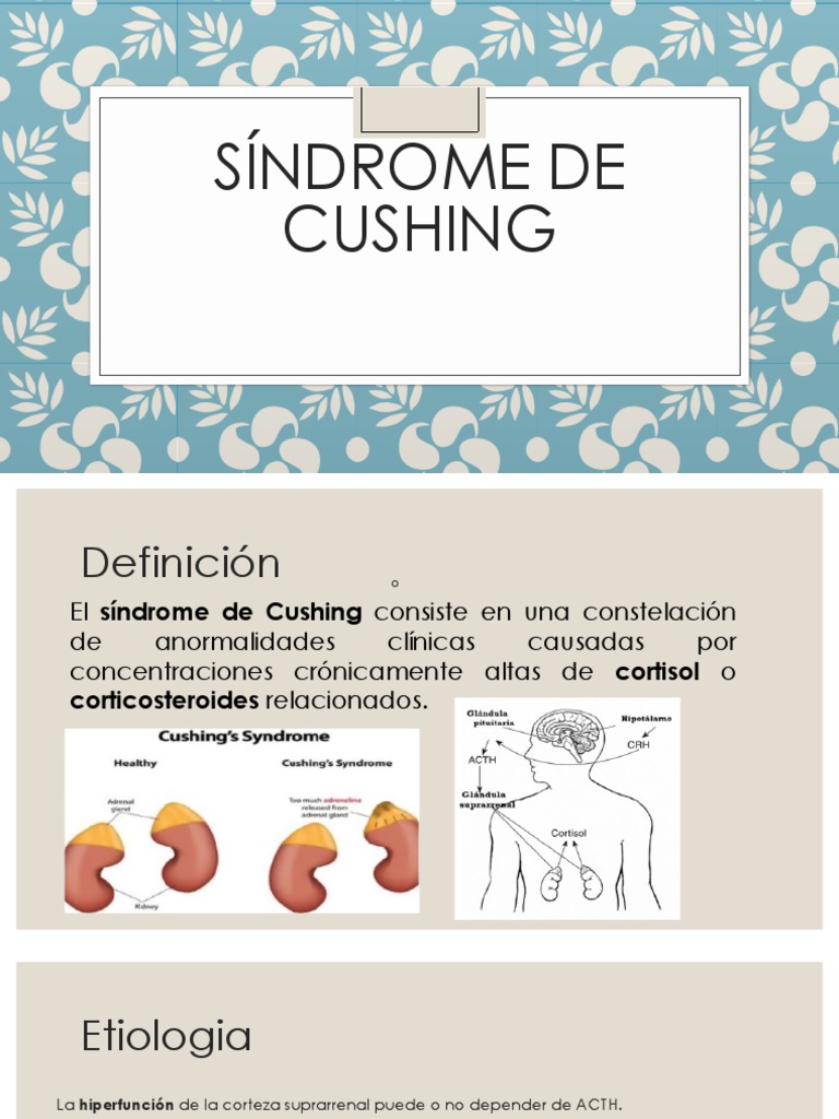 Síndrome de Cushing: Causas y Tratamiento | PDF