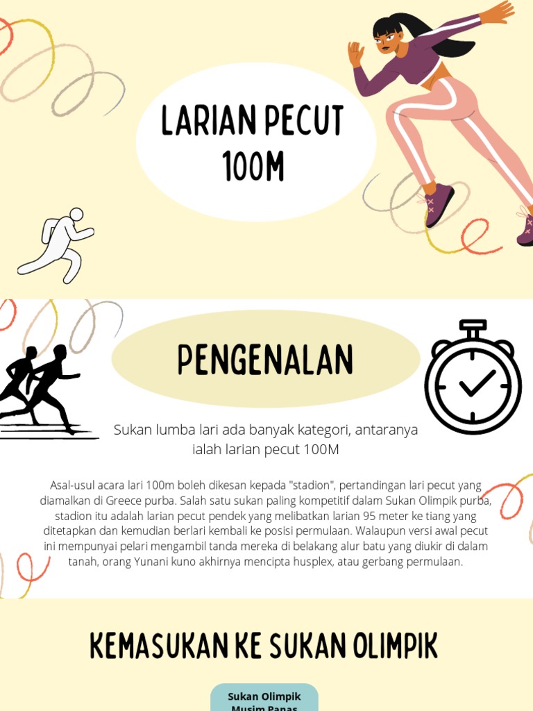 Lari Pecut 100m | PDF