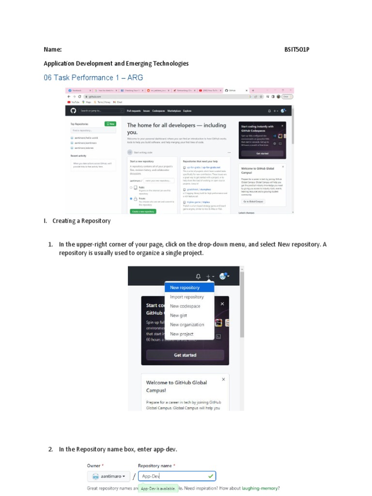 06 Task Performance 1 AppDev | PDF