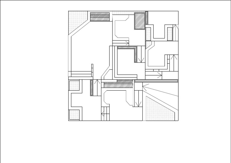 Plaza Hundida 3 Autocad | PDF