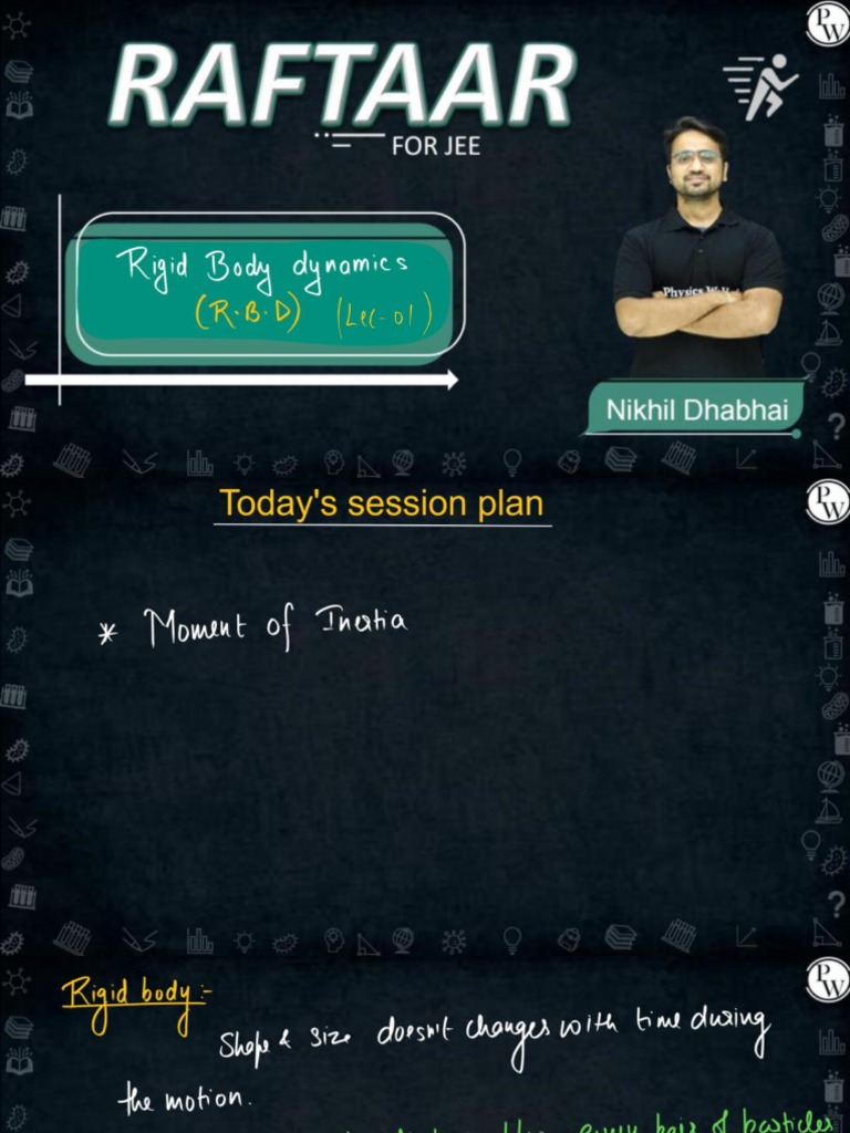 System Of Particles 01 Lecture Notes 1 Pdf