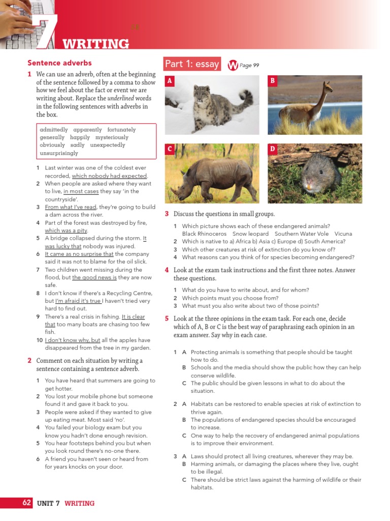 C1 WR+SP Unit 7 | PDF