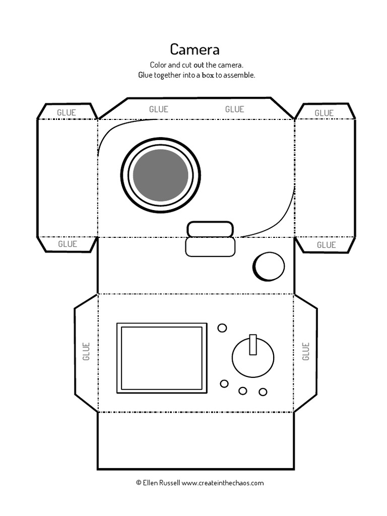 CNC Camera Papercraft | PDF