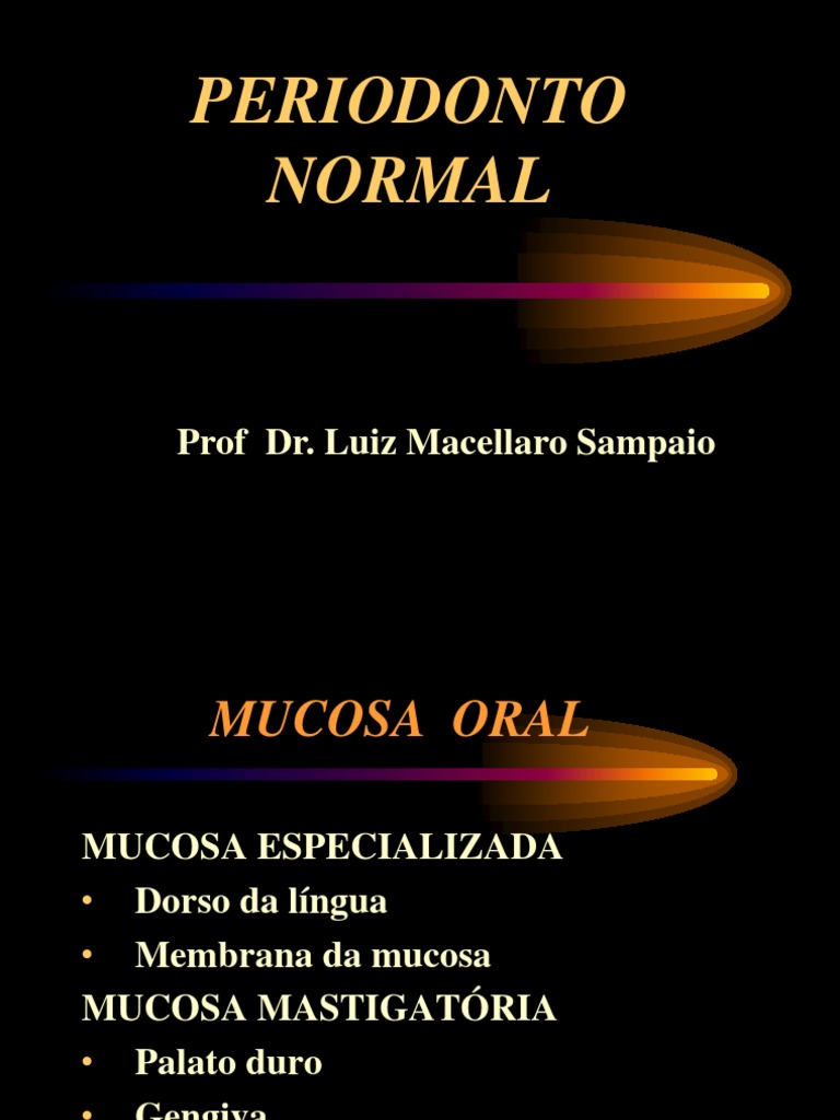 Periodonto Normal | PDF