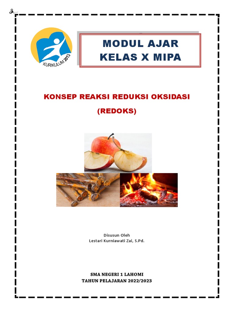 Modul Reaksi Reduksi Oksidasi (Redoks) | PDF | Seni