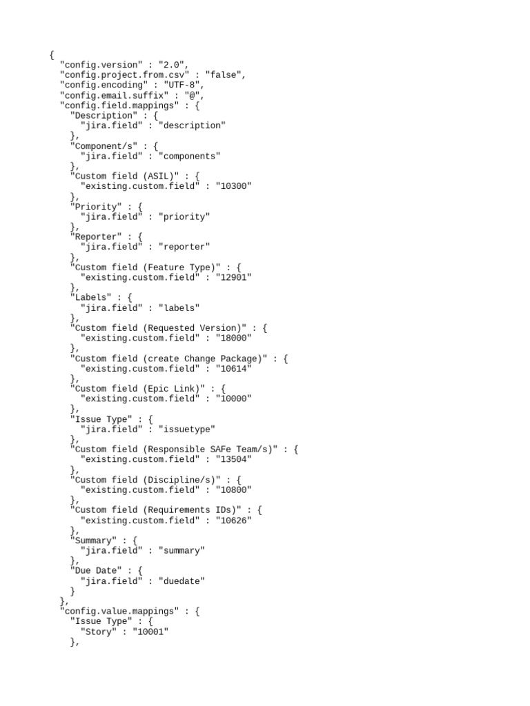 Stories Creation Configuration | PDF | Software | Systems Engineering