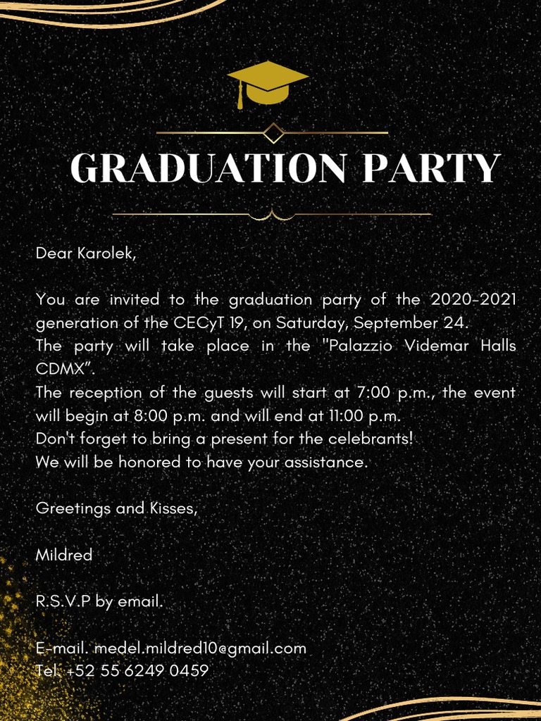 Party Invitation. | PDF