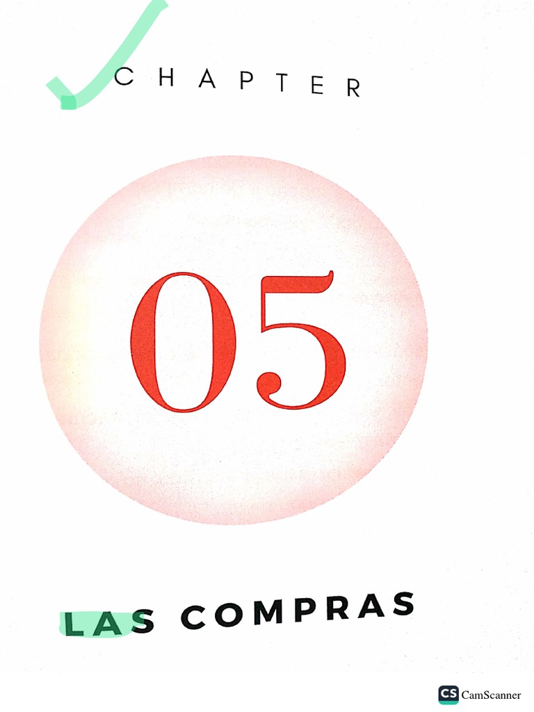 spanish orals chapter 5 | PDF