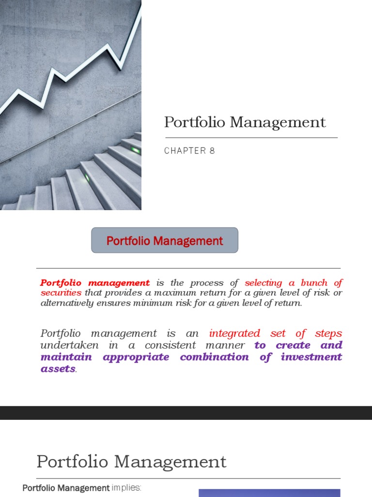 Chap 12 Constructing Portfolio | PDF | Modern Portfolio Theory ...