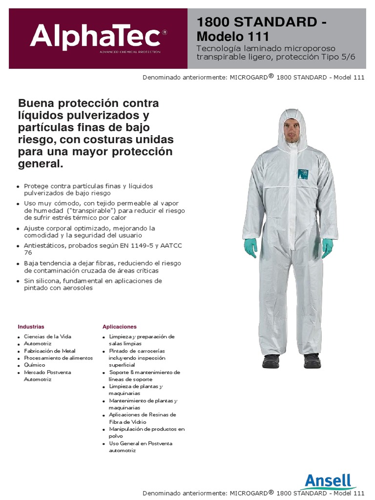 Alphatec-1800-Standard-Model-111 - Pds - Es | PDF