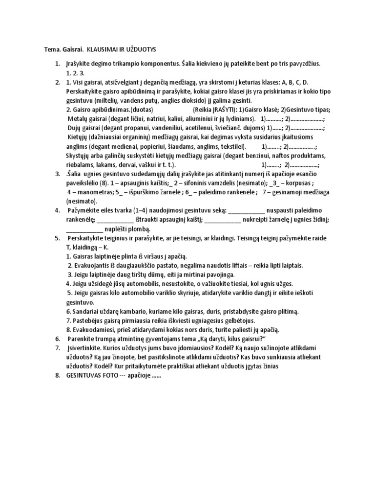 gaisras-uzduotys (2) (1) | PDF