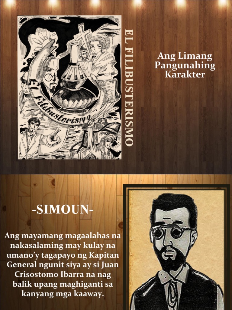 El Filibusterismo Mga Tauhan | PDF