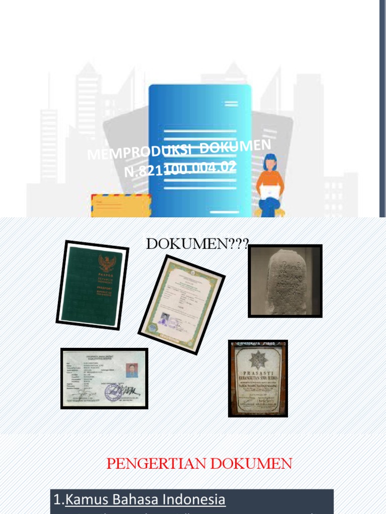 Memproduksi Dokumen | PDF