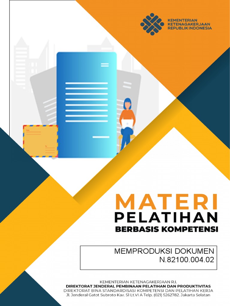 Template - Materi Memproduksi Dokumen 2020 | PDF