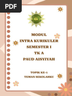 Contoh RPPM Kurikulum Merdeka PAUD | PDF