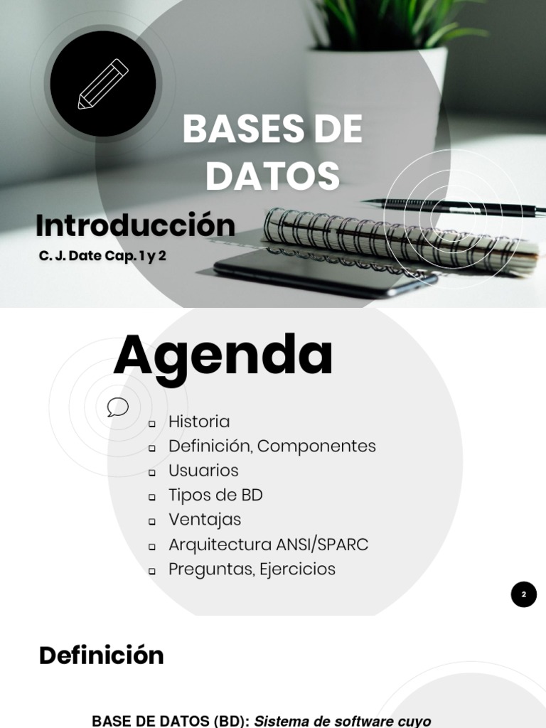 UADE BD-Clase 01-Introduccion DBMS | PDF | Base de datos relacional | Recuperación de información