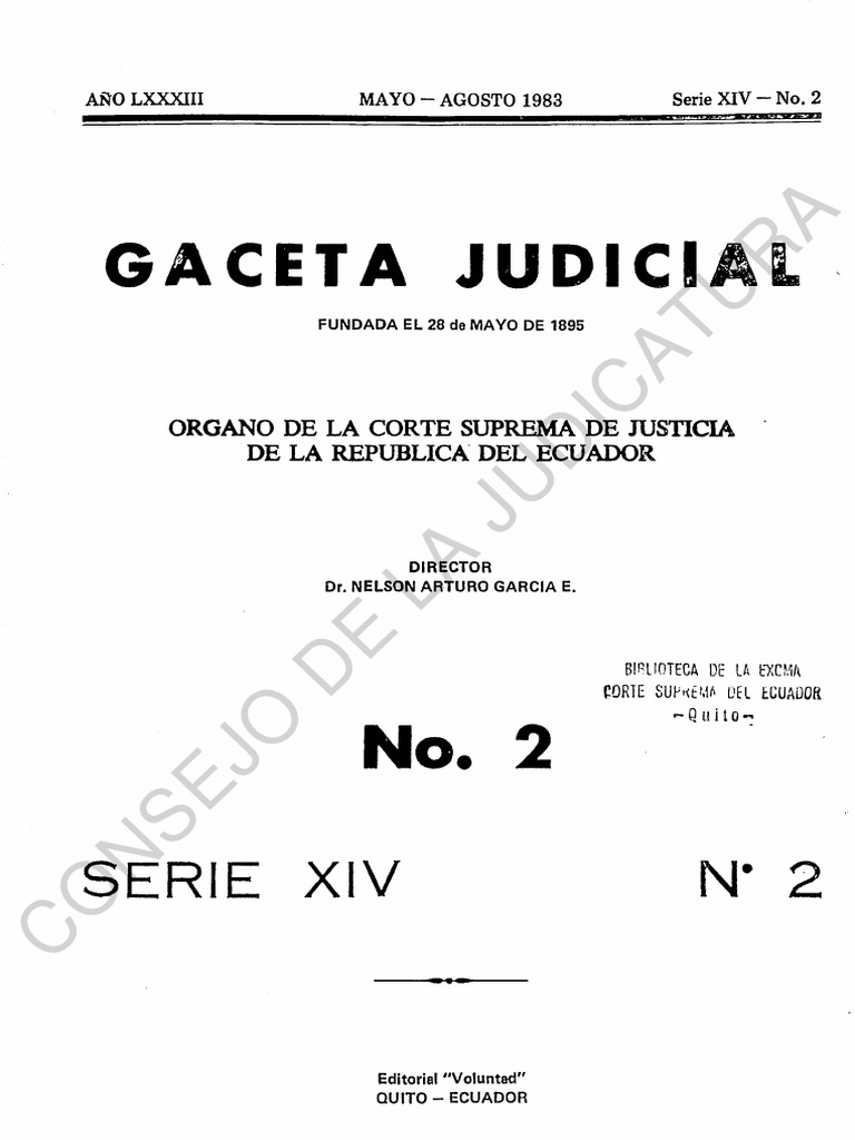 Gaceta: Judicial | PDF