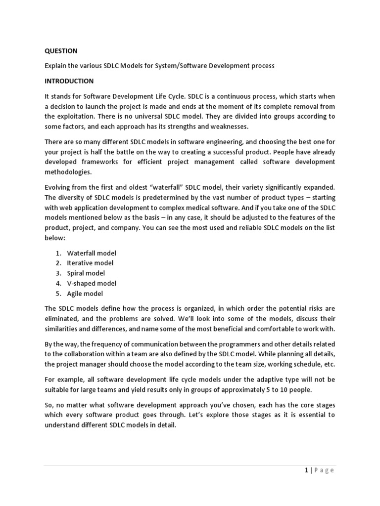 Csc 709 Assignment Pdf Software Development Process Agile