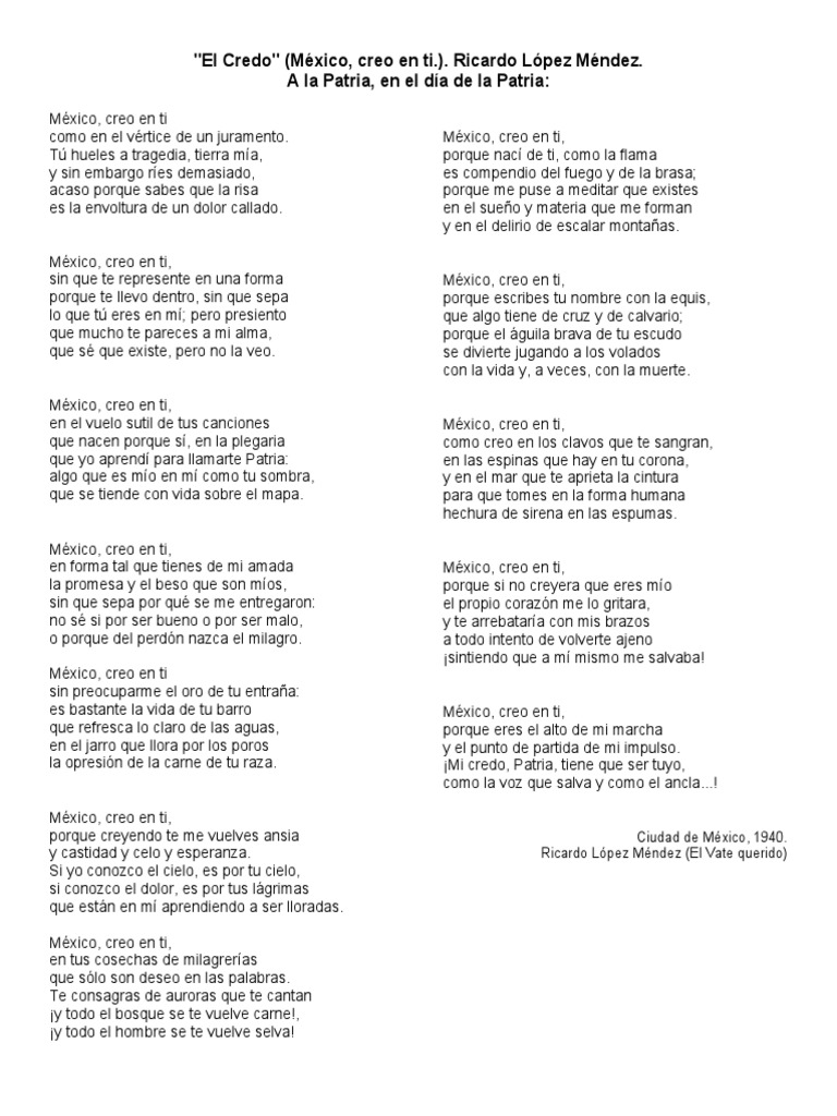 El Credo | PDF