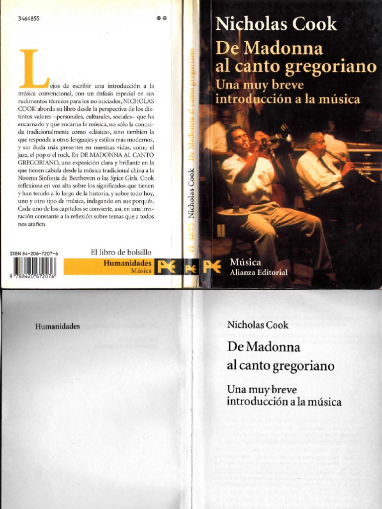 Cook de Madonna Al Canto Gregoriano | PDF