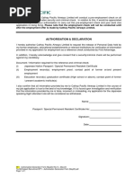 Bcas Aep Form | PDF