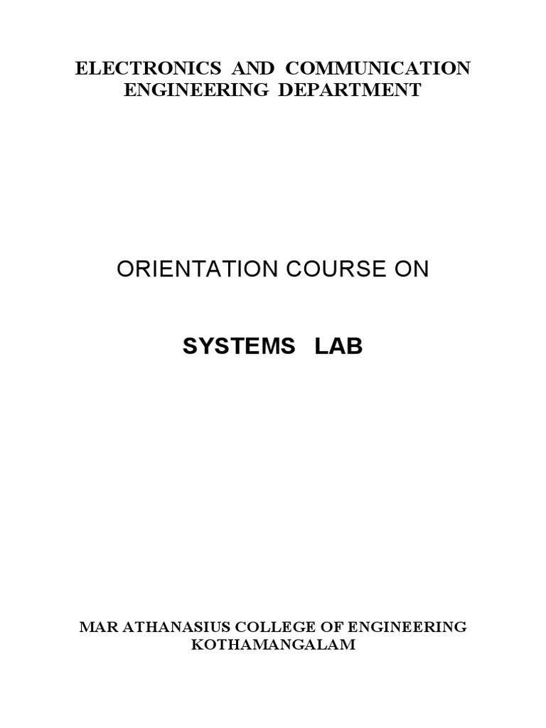 Systems Lab | PDF | Discrete Fourier Transform | Field Programmable Gate Array