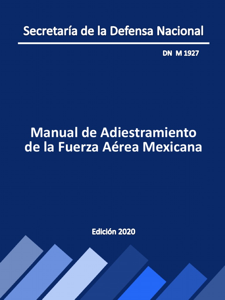 Manual de Adiestramiento de la Fuerza Aérea Mexicana 2 | PDF | Militar | México