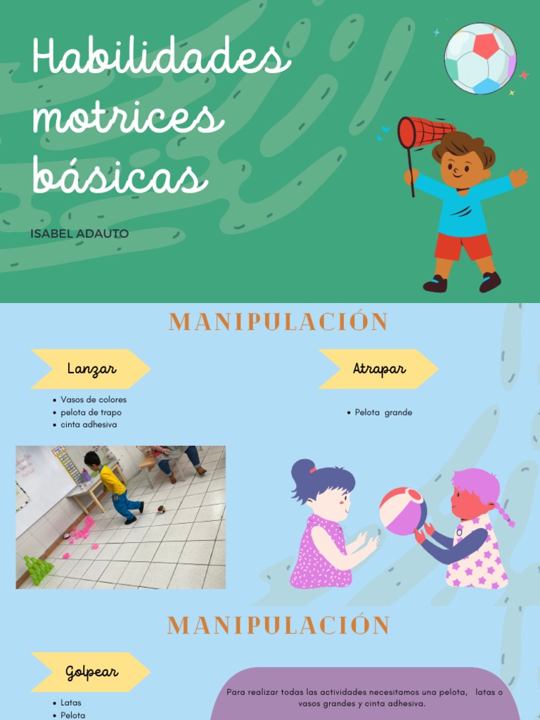 Habilidades Motrices Básicas | PDF