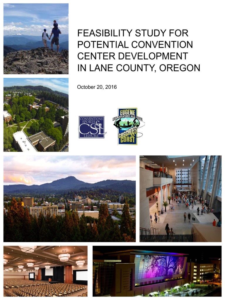 Lane County Convention Center Study FINAL | PDF | Feasibility Study | Hotel