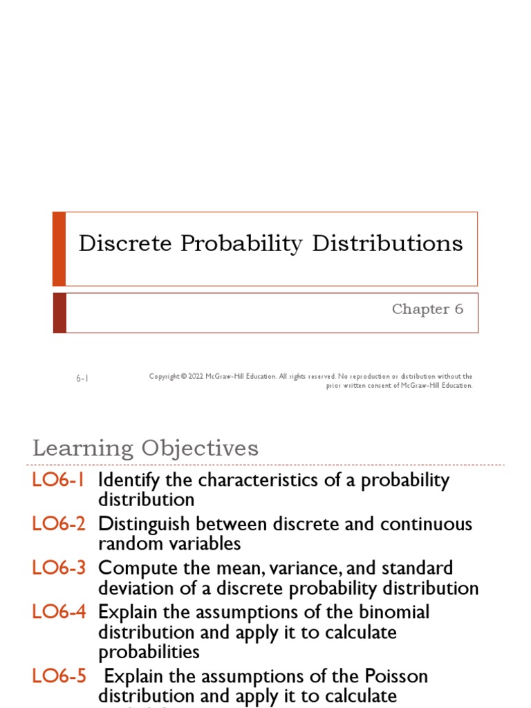 Discrete Probability Distributions | PDF