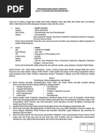 Contoh Kontrak Kerja (PKWT) | PDF | Hukum