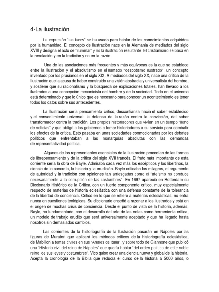 TEXTO 3 Resumen Ilustracion Josep Fontana - SebasAlbornoz | PDF | Era ...