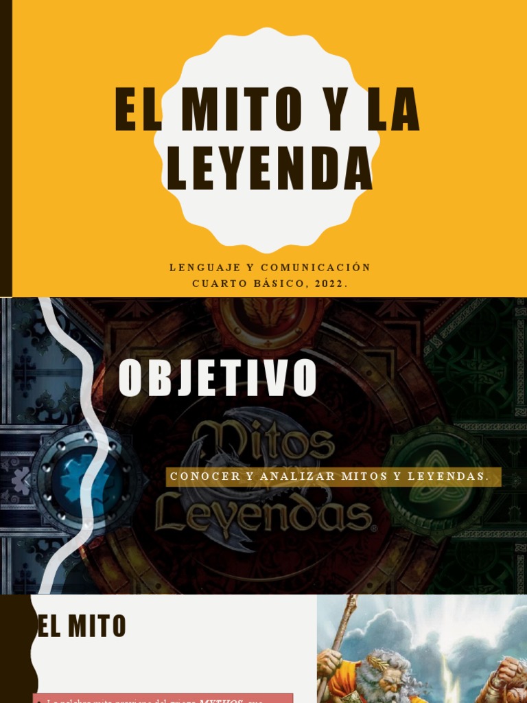 Clase de Mitos y Leyendas | PDF | Mitología | Folklore
