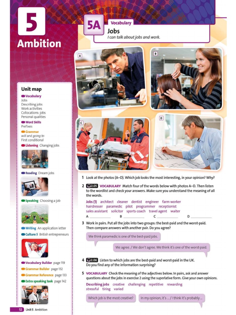 Solutions Unit 5 SB | PDF