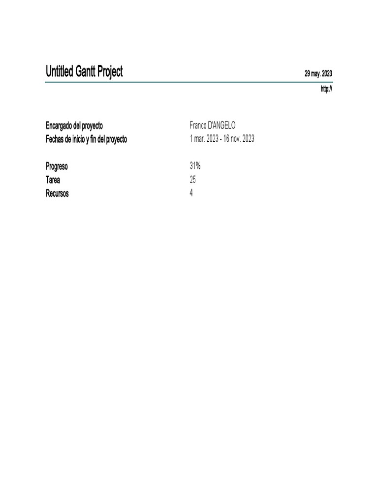 Gantt PE2 20230530 | PDF | Software