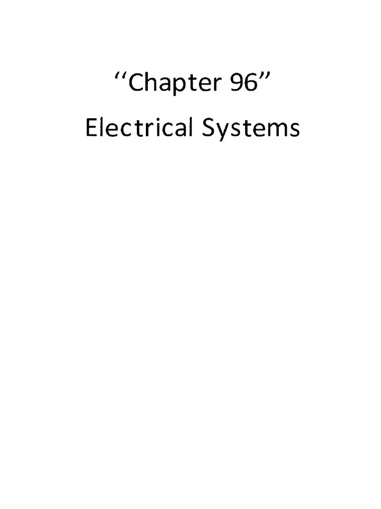 Manual de Mantenimiento TH 67 Electricos | PDF | Electric Generator | Relay