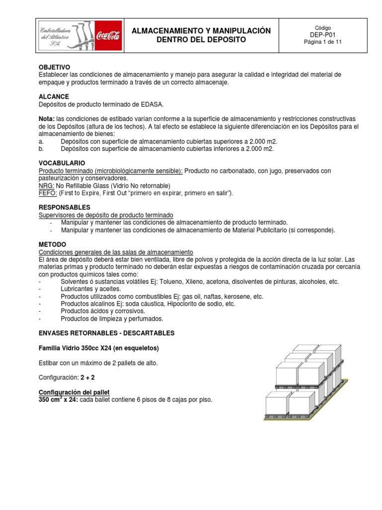Anexo A2 Procedimiento DEP P-01 | PDF | Paleta | Solvente