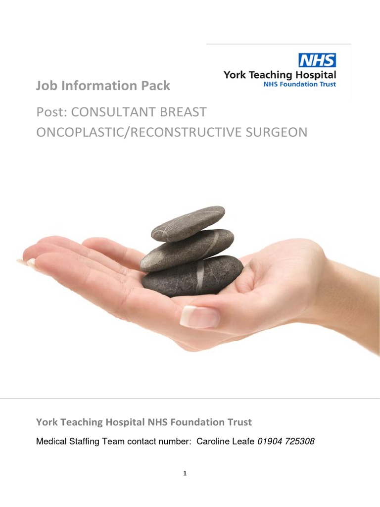 Breast Consultant Job Pack | PDF | Oncology | Hospital