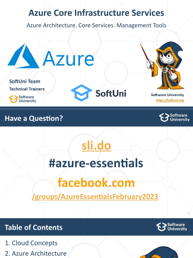 M1 Slides Core Infrastructure Services | PDF | Cloud Computing | Platform As A Service