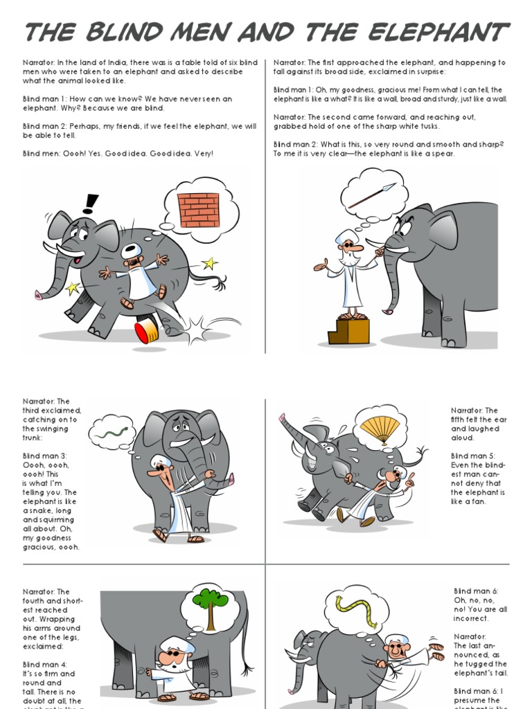 1018 The Blind Men and The Elephant | PDF
