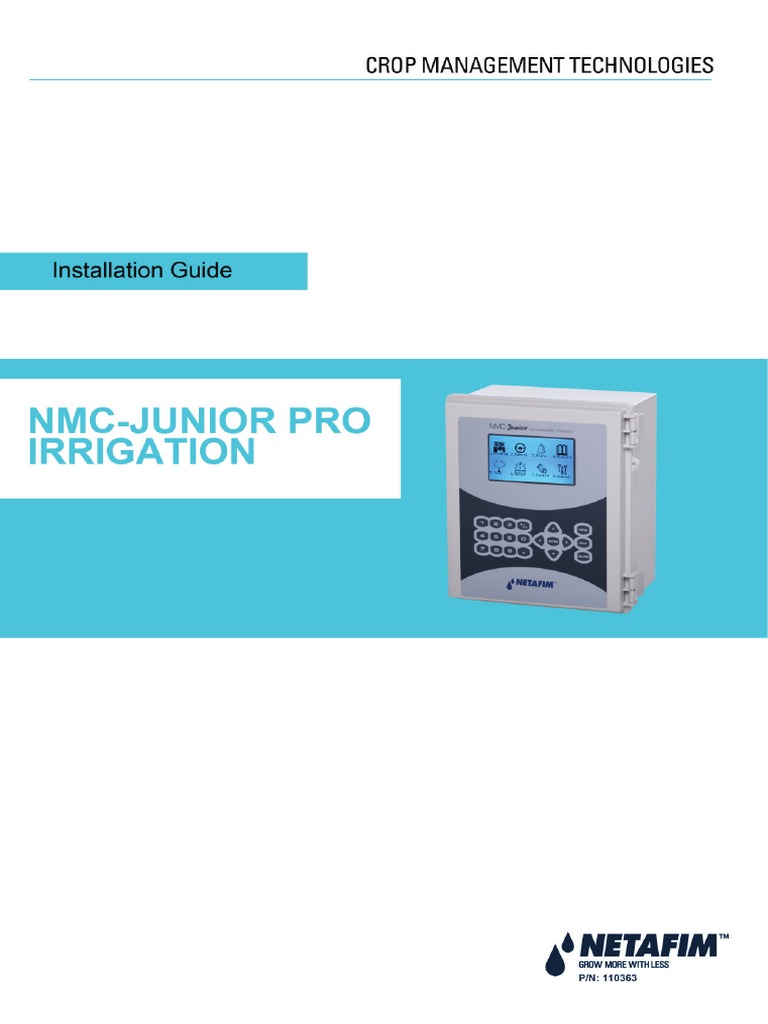 NMC JR Pro Irrigation Installation Guide 2016 07 | PDF | Power Inverter ...