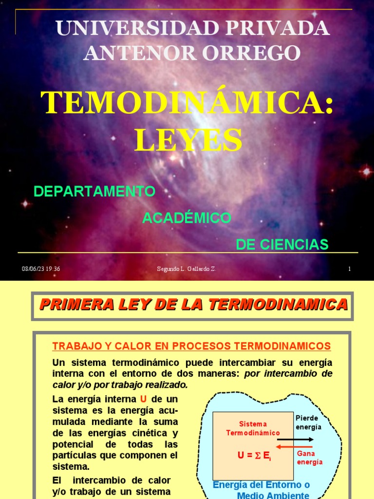Termodinamica Leyes | PDF