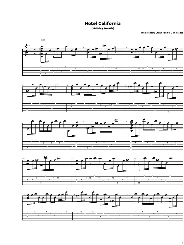 Californication Music Sheet | PDF