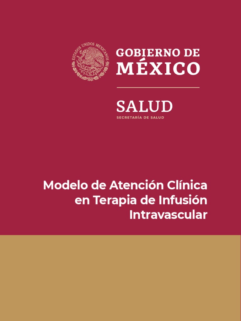 v8 281122 Modelo de Atenci N CL Nica en Terapia de Infusi N DGPLADES | PDF | México | Infección ...