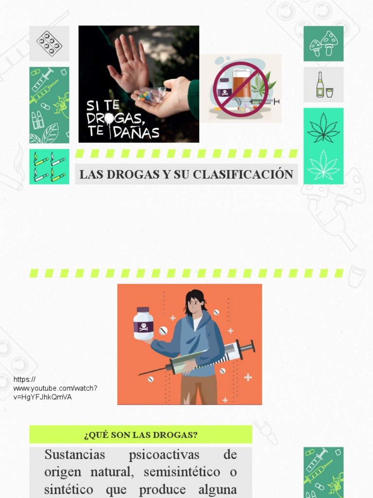 Clasificación de Drogas y Prevención | PDF | Drogas | Adolescencia