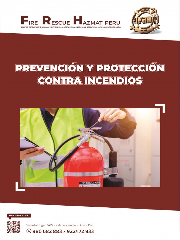 Manual Prevencion y Proteccion Contra Incendios | PDF