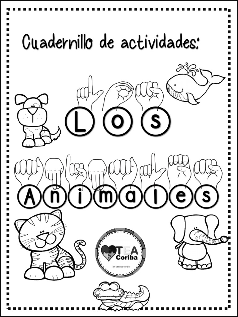 Cuadernillo de Actividades Los Animales PDF | PDF