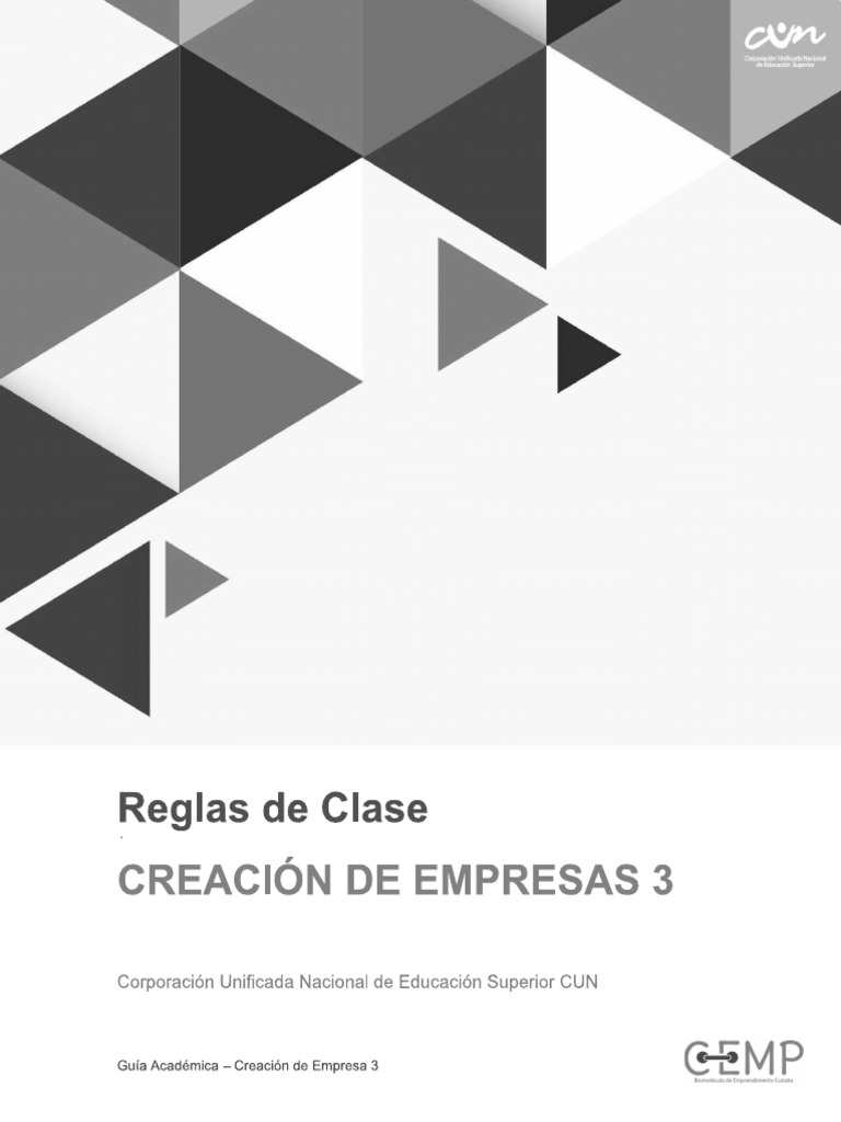 Reglas de Creacion de Empresas | PDF Reglas de Creacion de Empresas | PDF