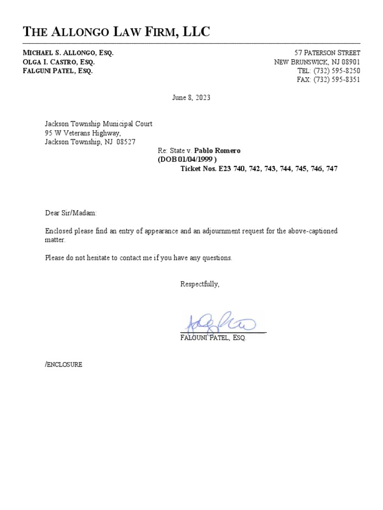 Ae Letter | PDF | Justice | Crime & Violence