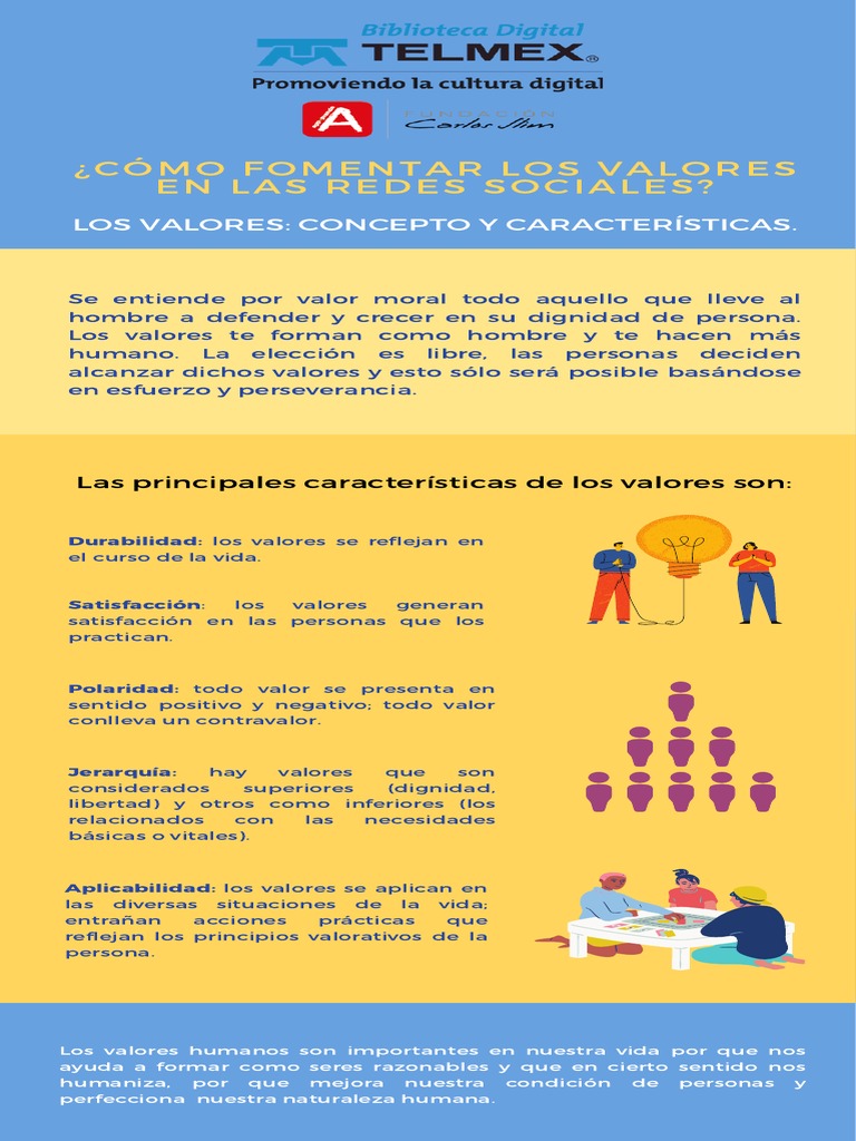 Importancia y características de los valores humanos | PDF